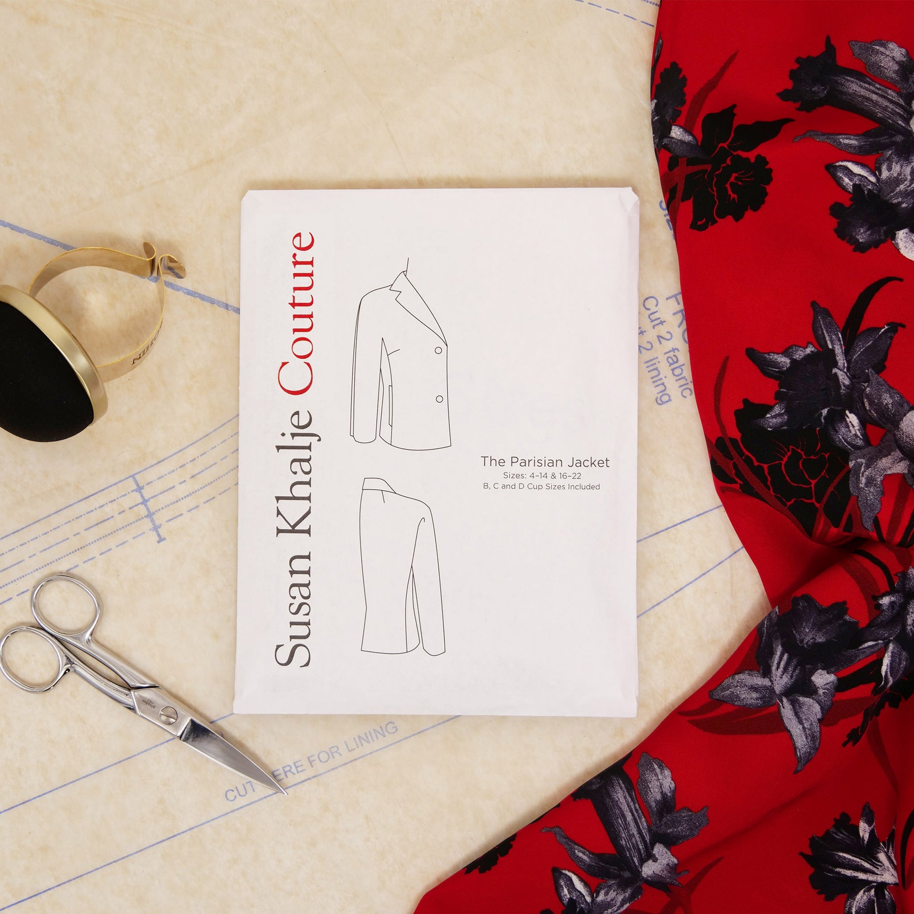 The Parisian Jacket Pattern – Susan Khalje Couture